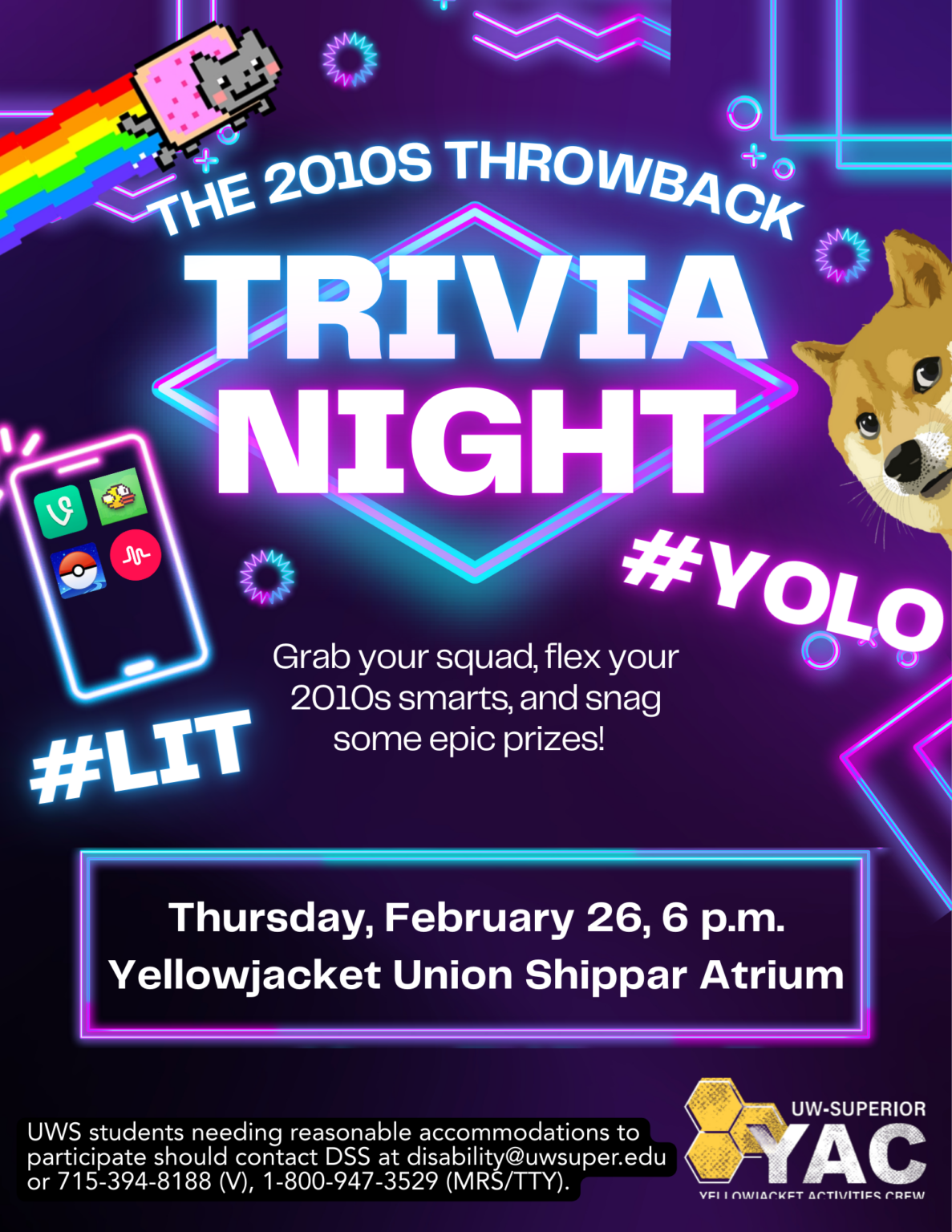 The 2010s Throwback Trivia - UW-Superior